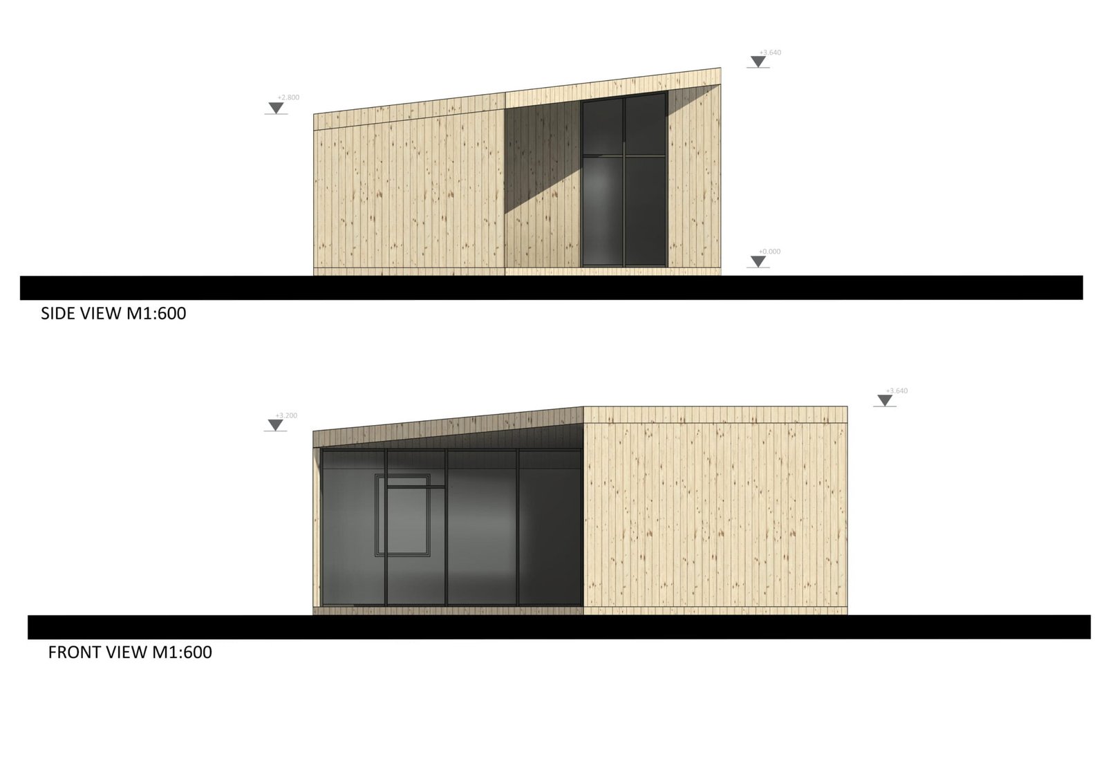 Modular Home Manchester, 56 m² - casitasprefabricadas