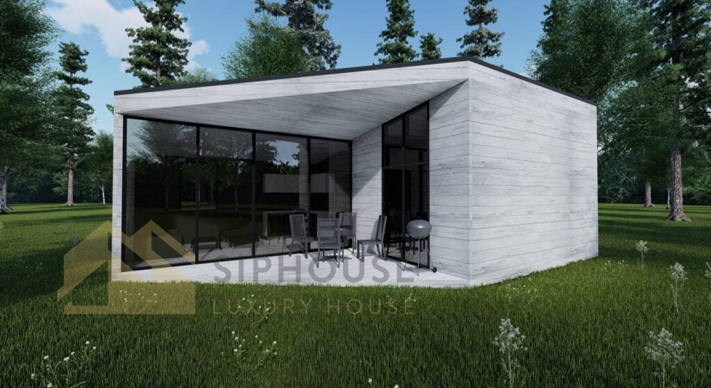 Modular Home Manchester, 56 m² - casitasprefabricadas